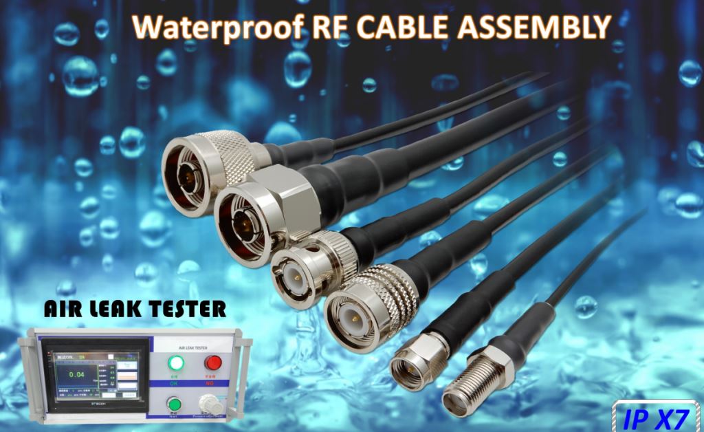 Outdoor waterproof RF cable assembly